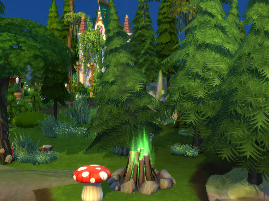 Castle (The Green Elf) by susancho93 at TSR » Sims 4 Updates