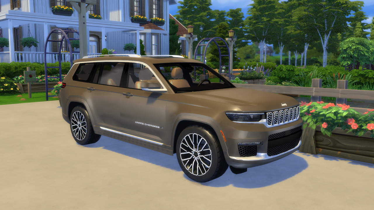 2021 Jeep Grand Cherokee L at LorySims » Sims 4 Updates
