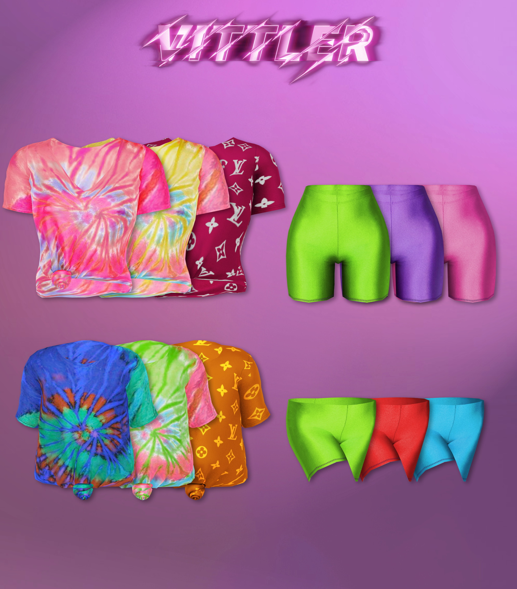 Mother Daughter Collection at Vittler Universe » Sims 4 Updates