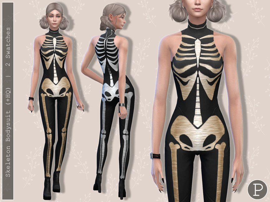 Skeleton Bodysuit by Pipco at TSR » Sims 4 Updates