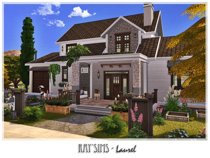 Laurel House by Ray_Sims at TSR » Sims 4 Updates