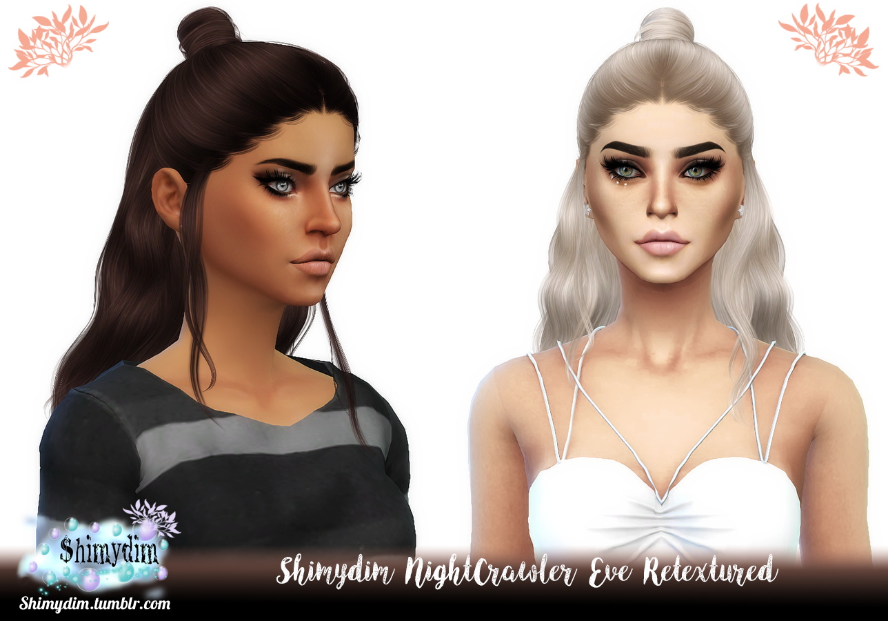 NightCrawler Eve Hair Retexture at Shimydim Sims » Sims 4 Updates