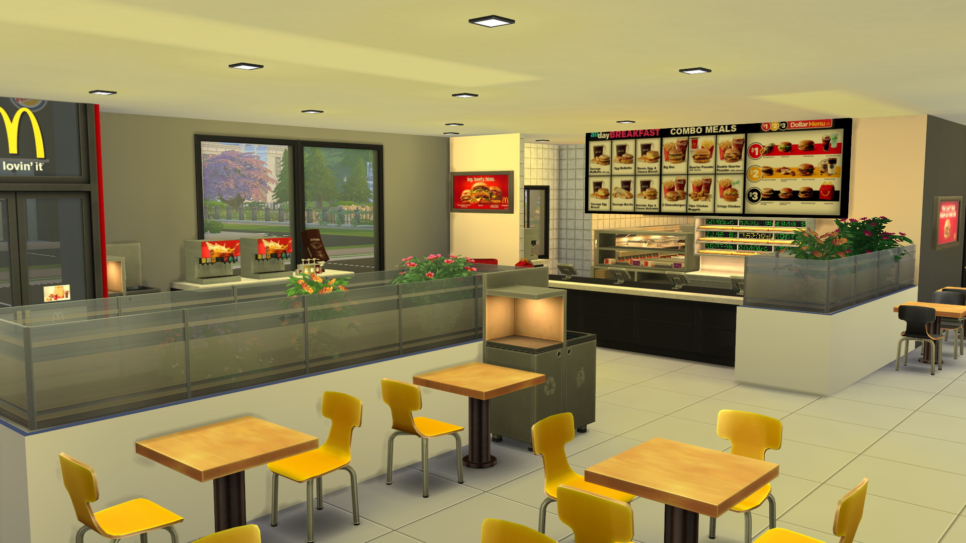 McDonald's #3 by JCTekkSims at Mod The Sims 4 » Sims 4 Updates