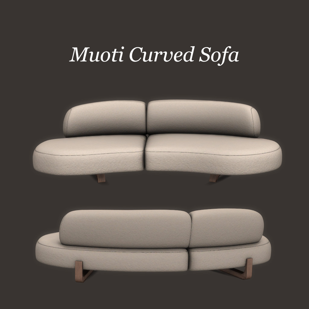 Muoti Sofa at Leo Sims » Sims 4 Updates
