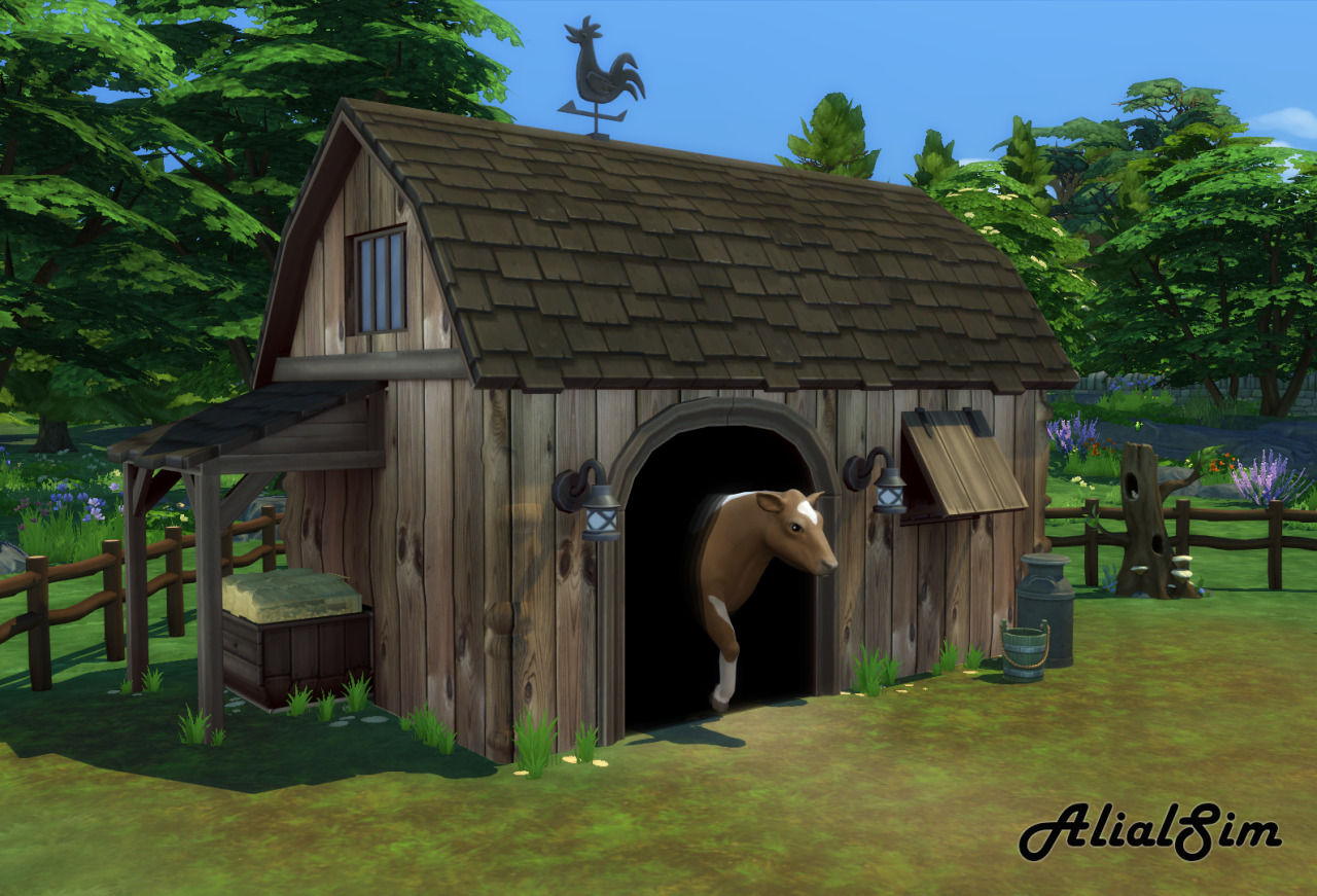 Barn at Alial Sim » Sims 4 Updates