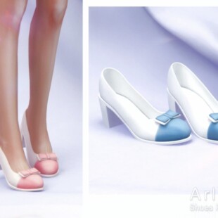 Sayumi high heels + ankle bracelet at Ruchell Sims » Sims 4 Updates