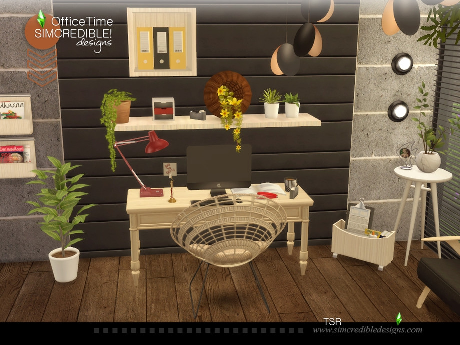 Office Time by SIMcredible at TSR » Sims 4 Updates