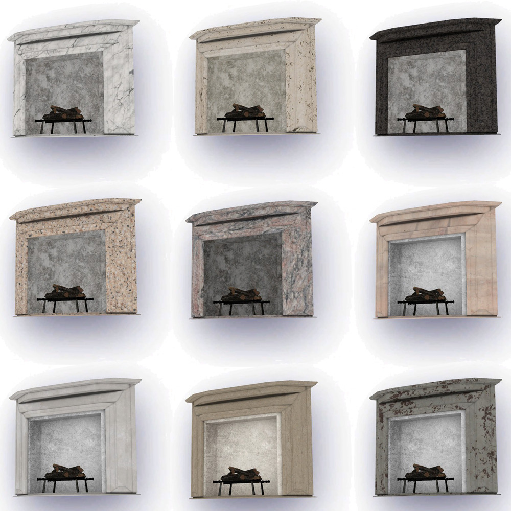 X-Mas fireplace at Riekus13 » Sims 4 Updates