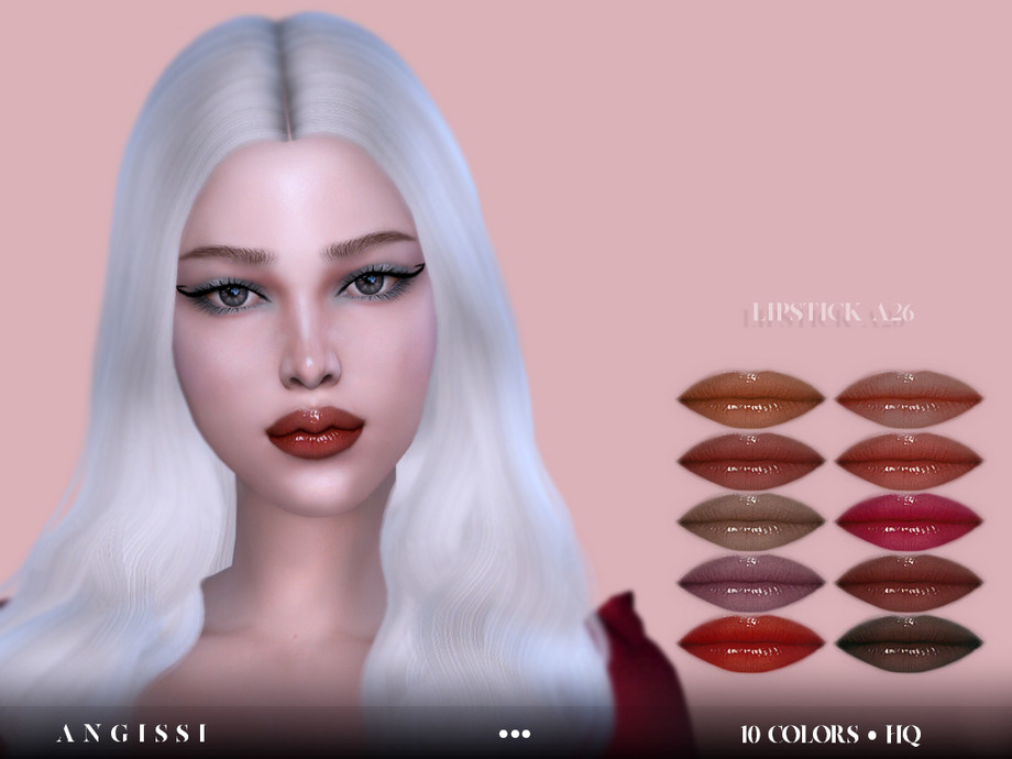 Lipstick- A26 by ANGISSI at TSR » Sims 4 Updates
