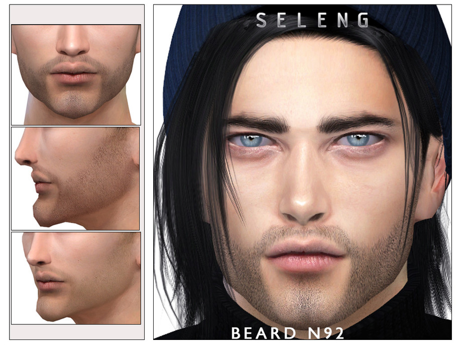 Beard N92 by Seleng at TSR » Sims 4 Updates