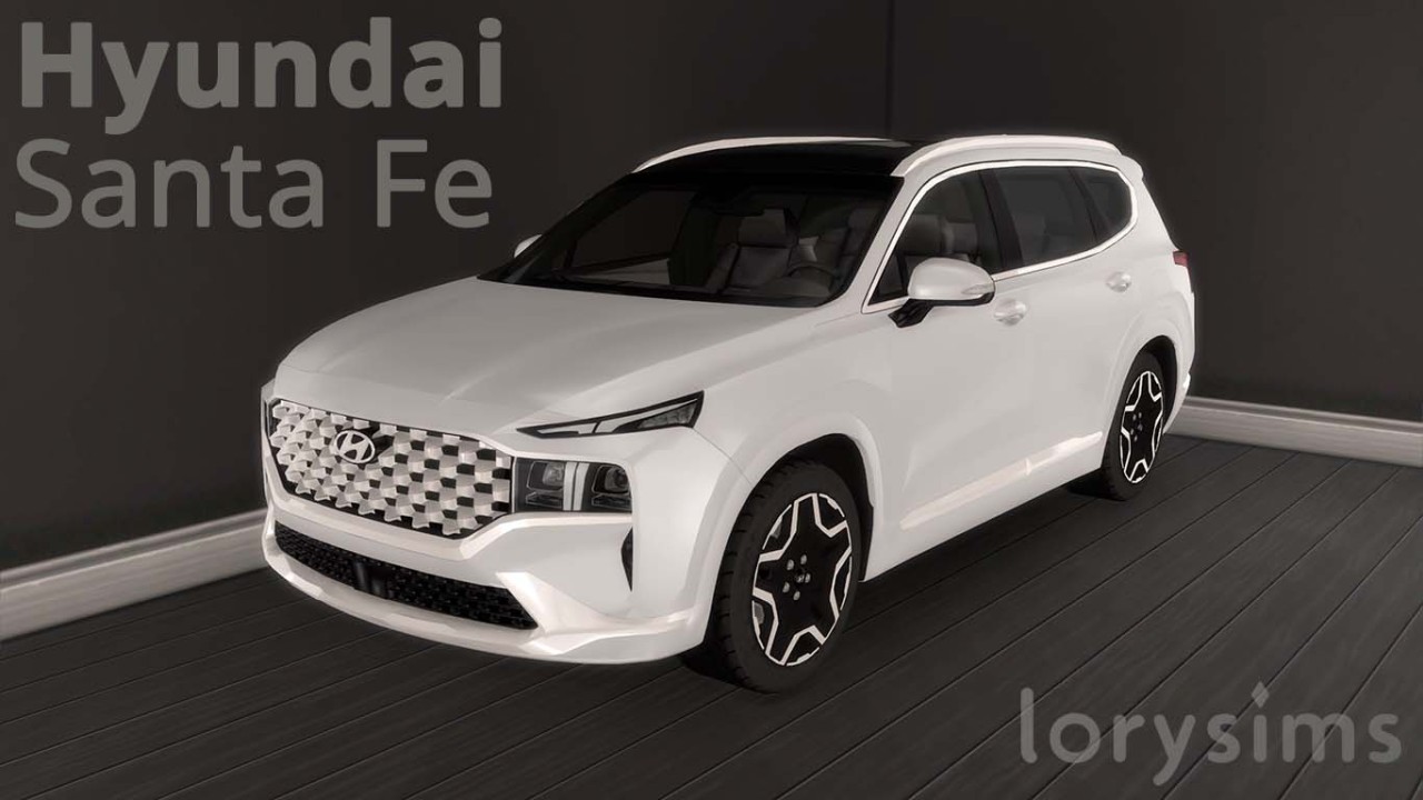 2021 Hyundai Santa Fe at LorySims » Sims 4 Updates