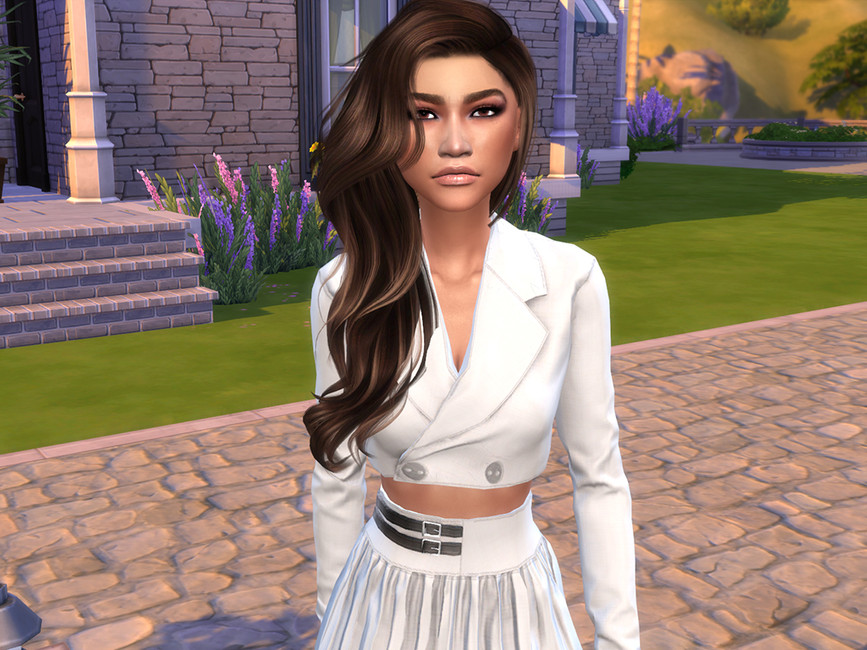 Zendaya by Jolea at TSR » Sims 4 Updates
