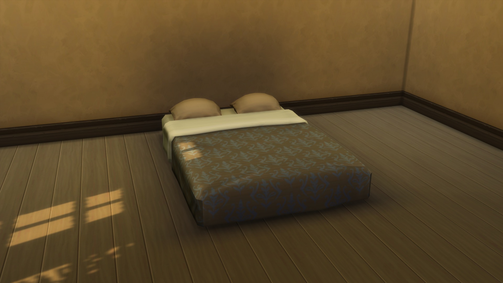 Functional floor bed by windyfricke at Mod The Sims 4 » Sims 4 Updates