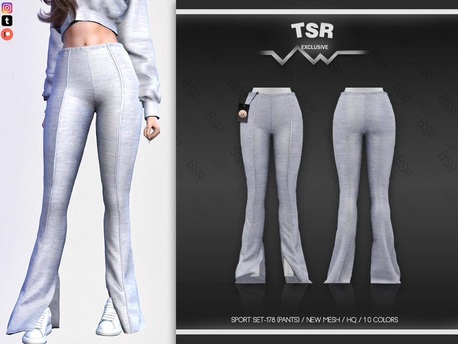 SPORT SET-178 (PANTS) by busra-tr at TSR » Sims 4 Updates