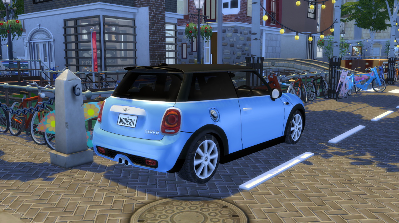 2015 MINI Cooper at Modern Crafter CC » Sims 4 Updates