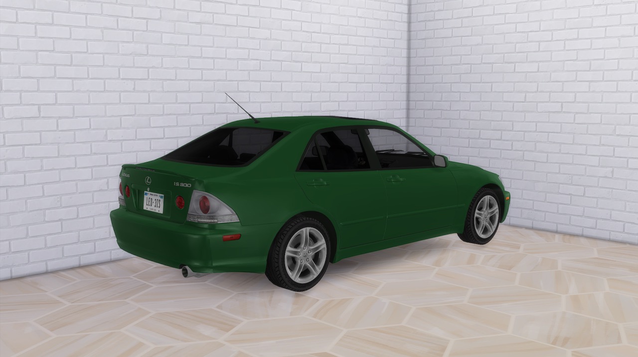 2003 Lexus IS 300 at Modern Crafter CC » Sims 4 Updates