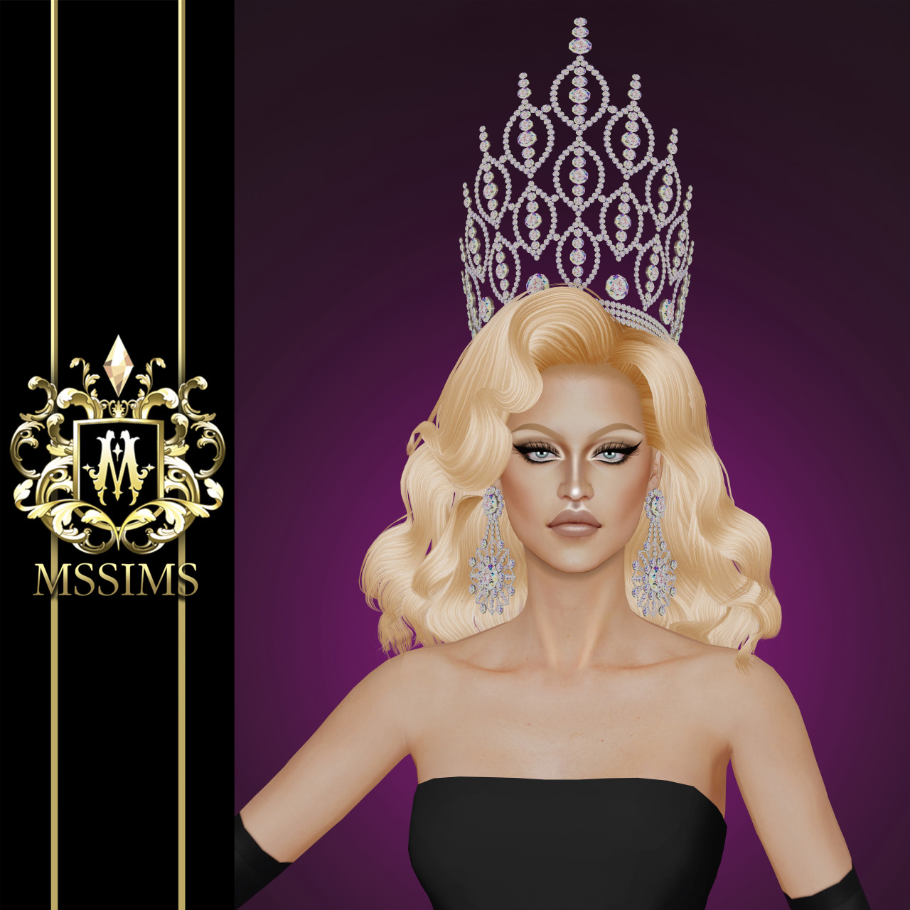 Cas Drag Queen Sims 4 : Sims 4 CAS Drag Queen Squad – WQWZK