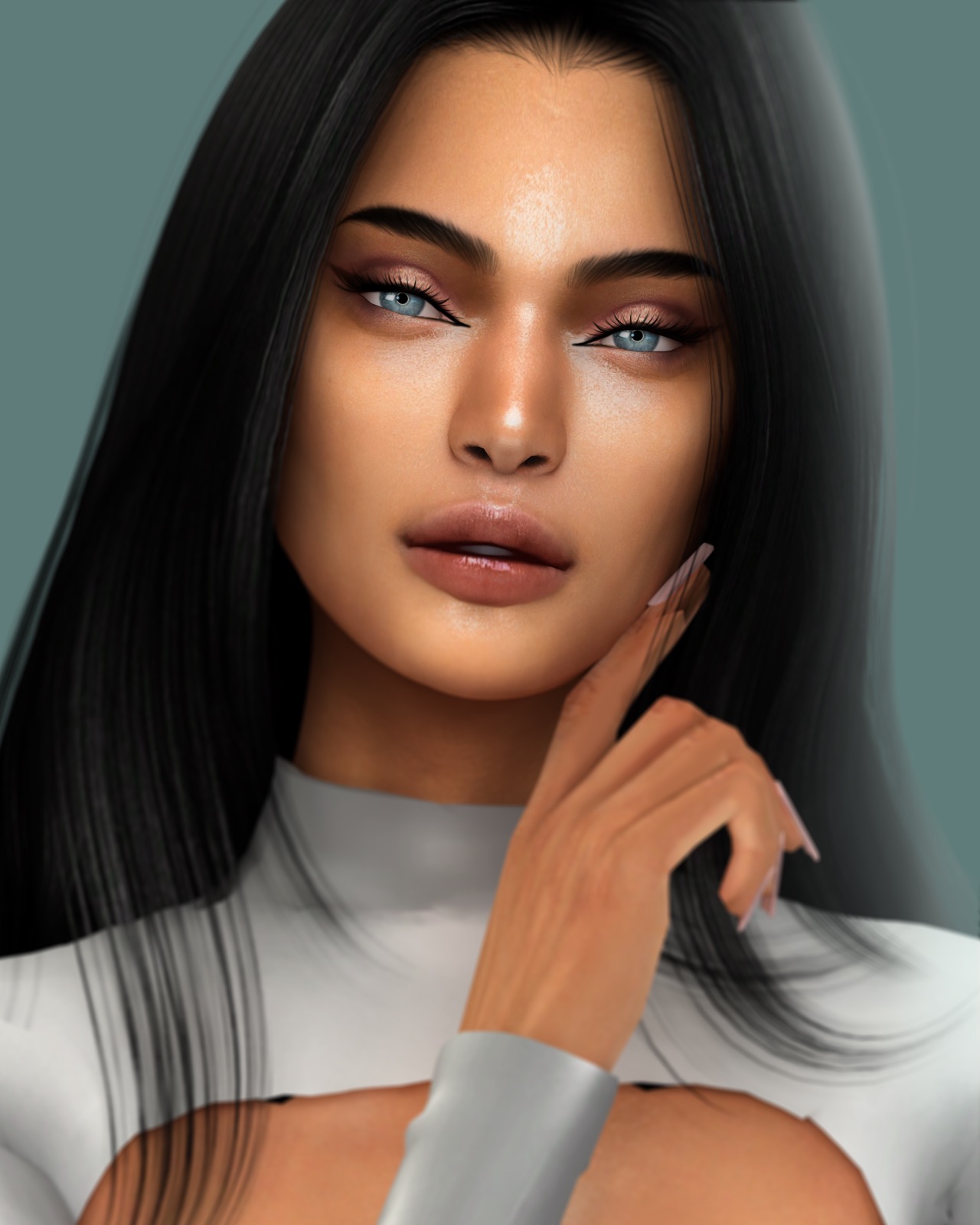 LEAN EYES CC4 at LEAN » Sims 4 Updates