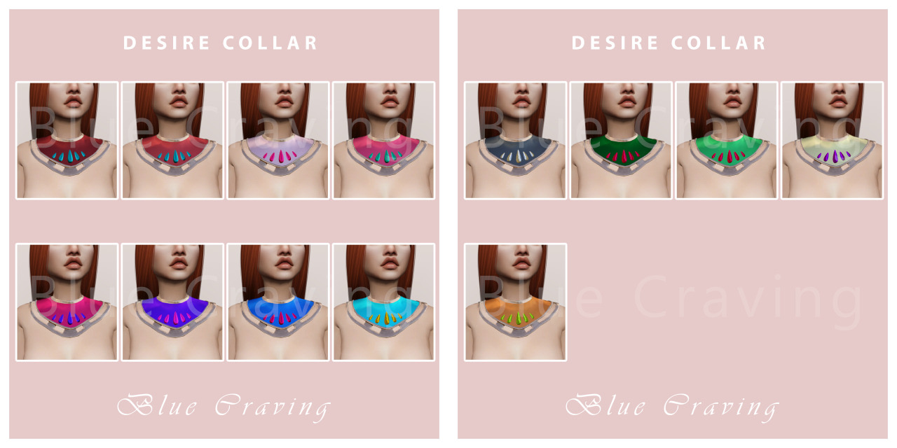 DESIRE SET at Blue Craving » Sims 4 Updates