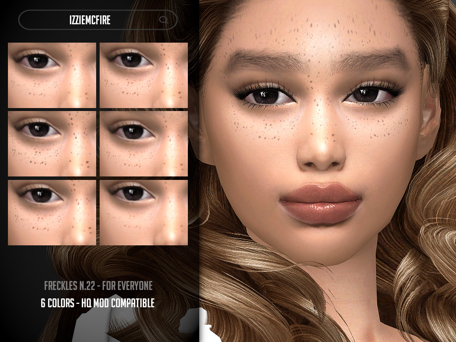 Sims 4 freckles downloads » Sims 4 Updates