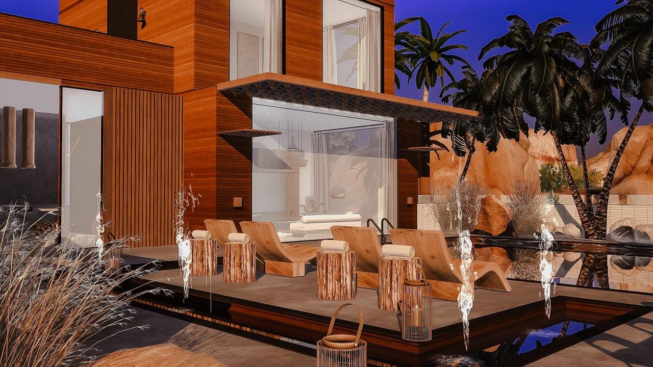 Dune House at Simspiration Builds » Sims 4 Updates